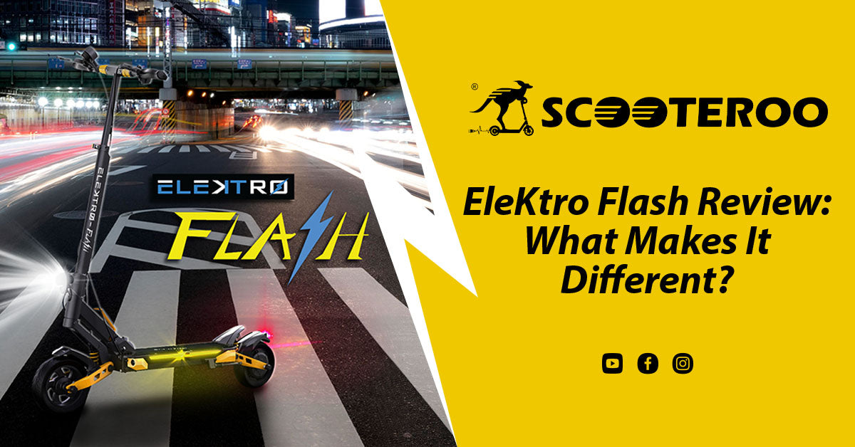 EleKtro Flash Review: What Makes It Different? – Scooteroo Perth Pty Ltd