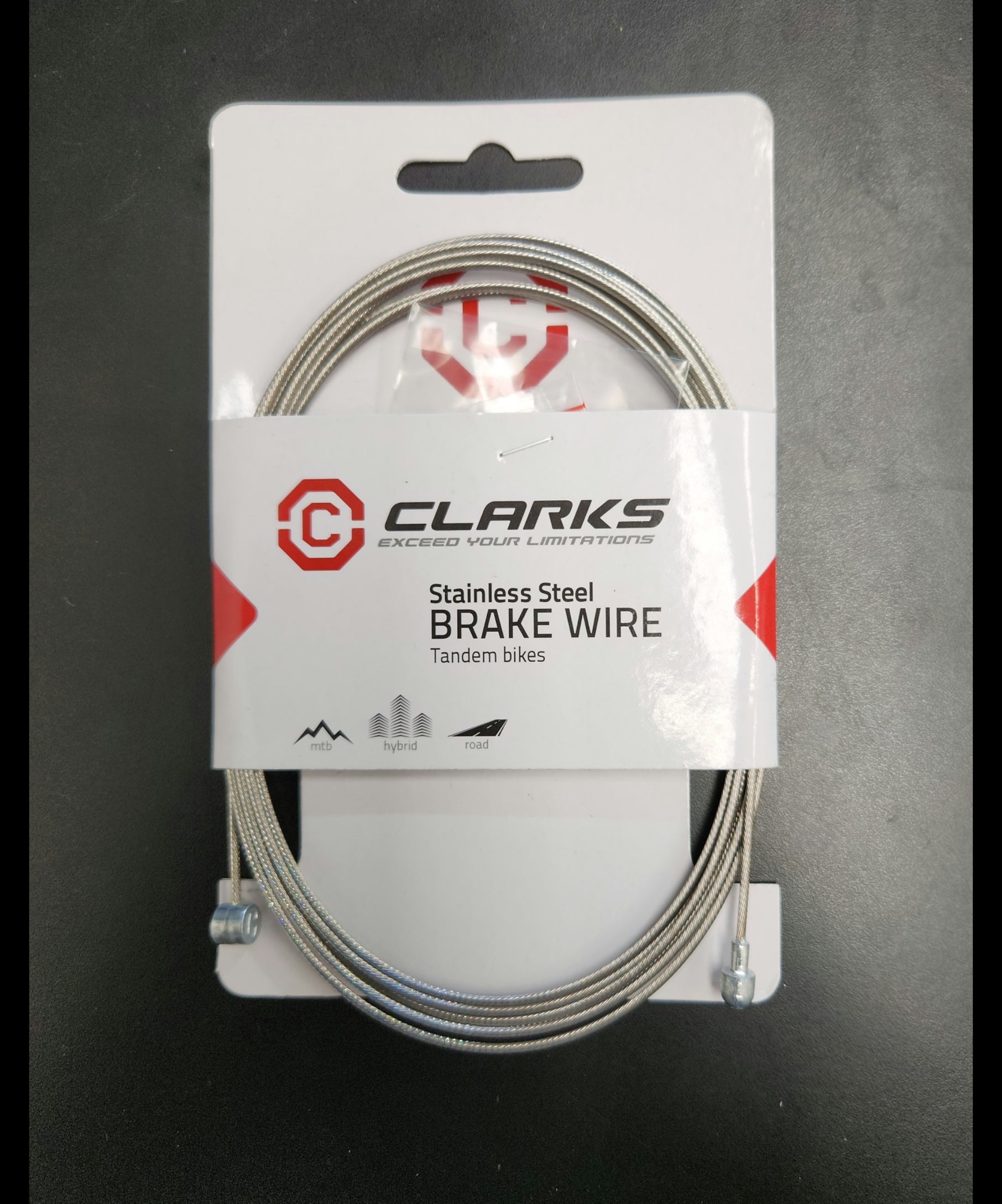 Brake Cable Inner Line - Tandem 3060mm - Clarks - LONG REAR – Scooteroo ...